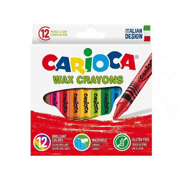 Voštane boje Carioca 1/12 - Knjižara Origami | Kancelarijski i školski ...